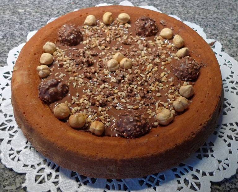 Crostata morbida Ferrero Rocher - Lady Blitz