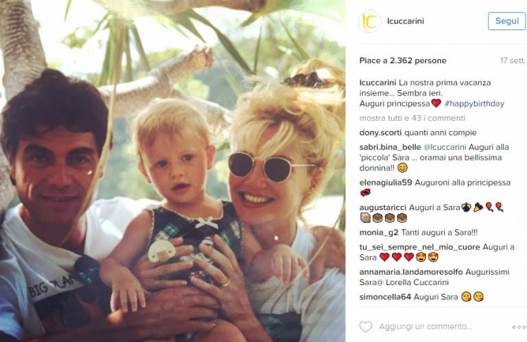 FOTO Lorella Cuccarini con il marito Silvio Testi, età, figli