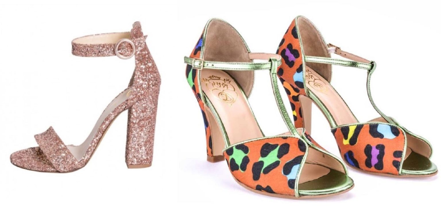 Sandali con tacco colorati per l'estate 2020: 6 modelli