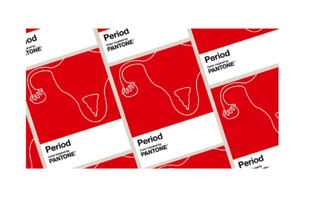 Period, il rosso Pantone che si ispira al ciclo mestruale